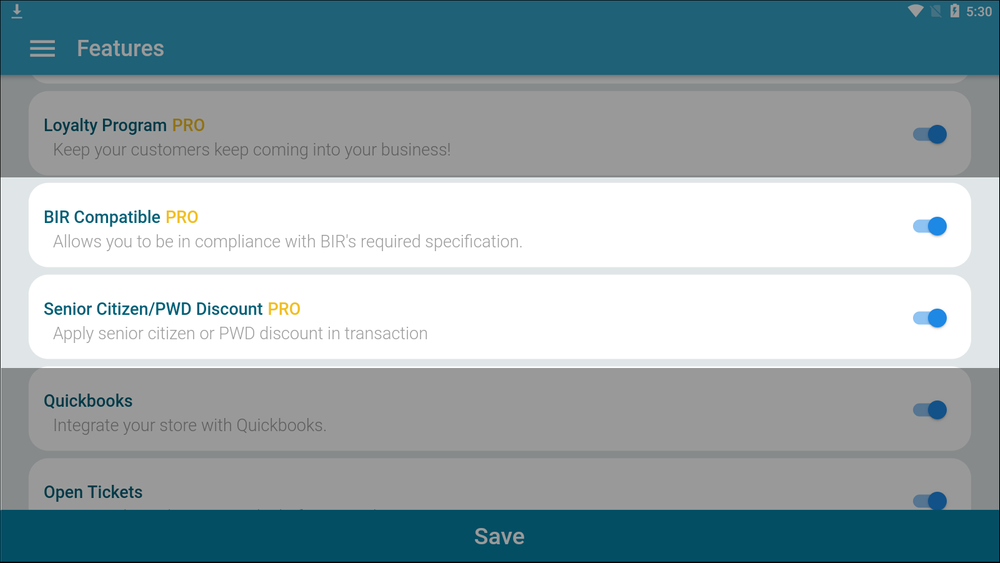 Senior Citizen (SC) & Person With Disabilities (PWD) Discount