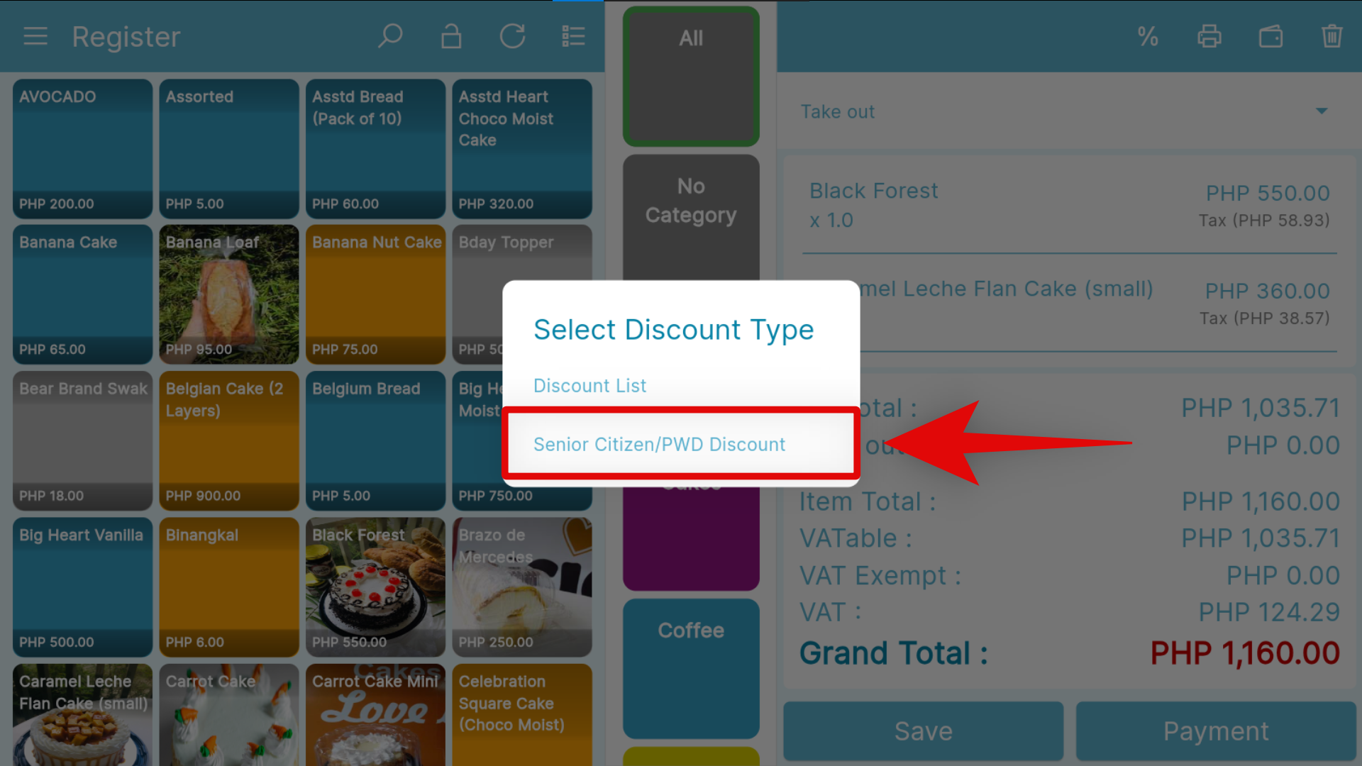 Senior Citizen (SC) & Person With Disabilities (PWD) Discount