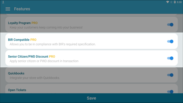Senior Citizen (SC) & Person With Disabilities (PWD) Discount
