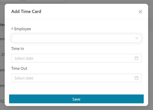 Employees (Back Office)
